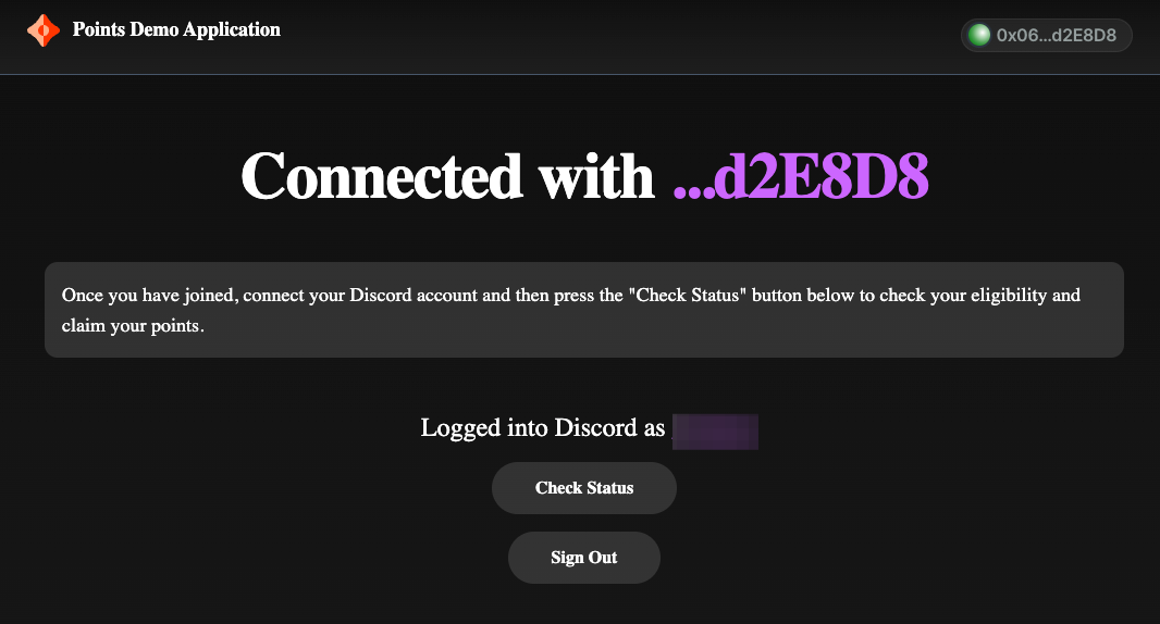 WEB3 Points Library: Example App Tutorial