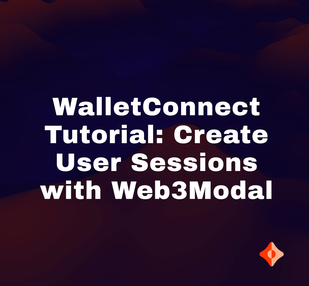 Walletconnect Tutorial Create User Sessions With Web3modal